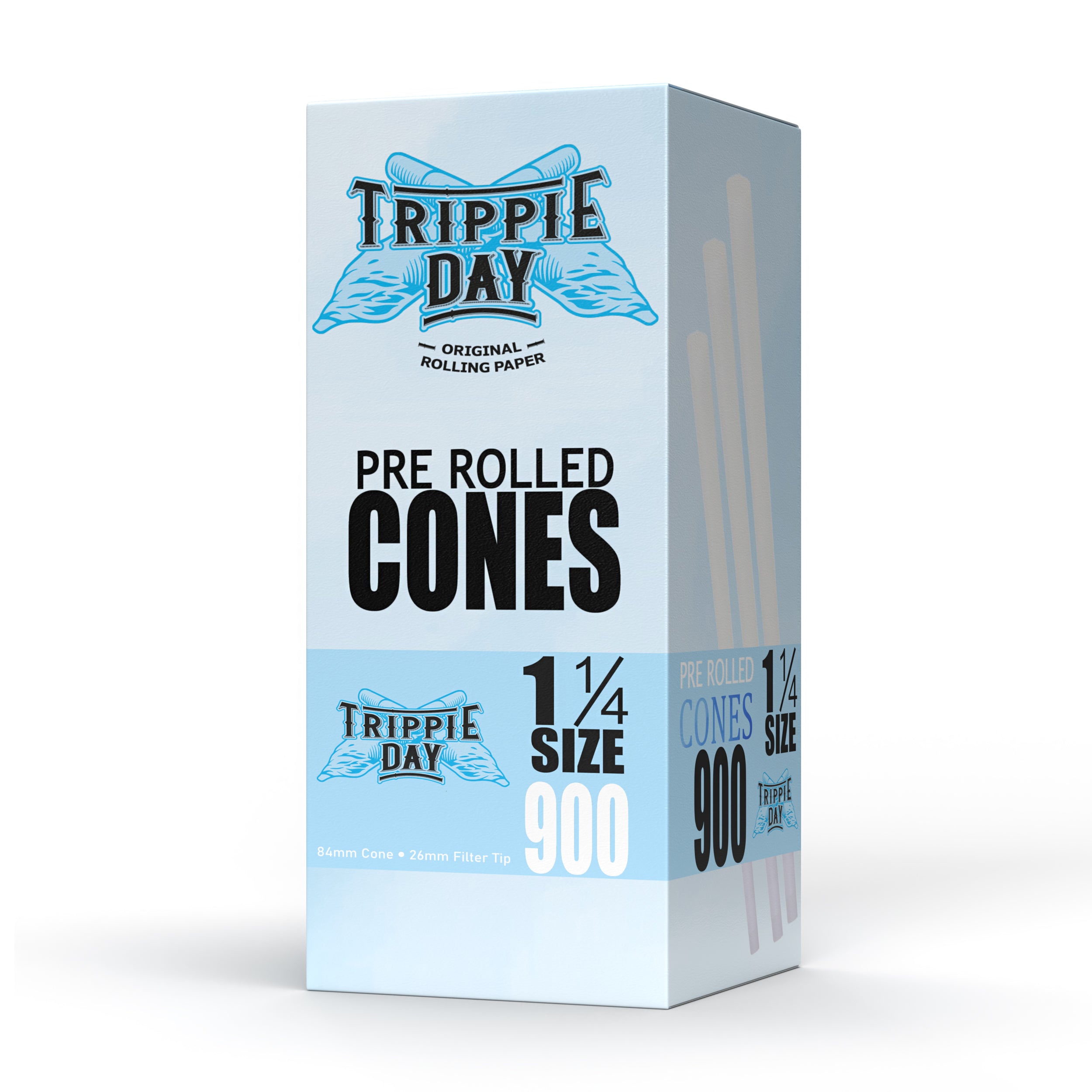 Blue Pre rolled cones | 900 Cones | 84mm – Trippie Day
