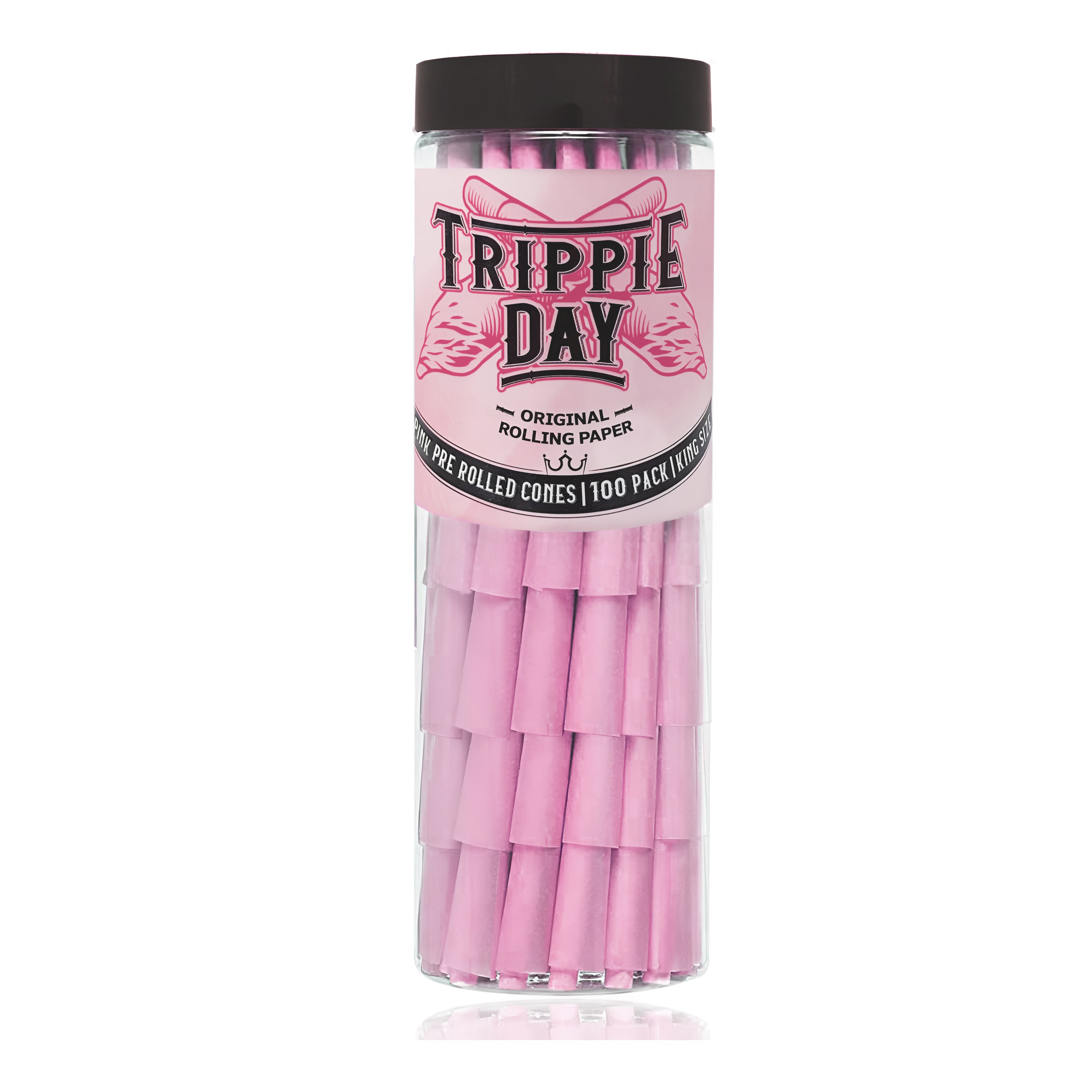 Pink Pre rolled cones | 100 Cones | 109mm – Trippie Day